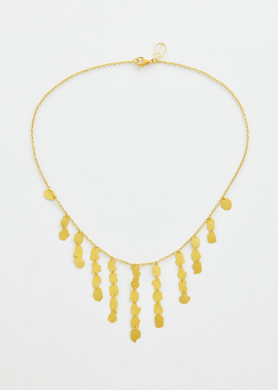 18kt Gold PSTM Myanmar Kan Pyramid Necklace – Pippa Small